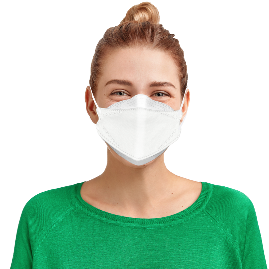 White N95 Masks - Size Medium (Dent-X Canada FN-N95-510 Model - Box of ...